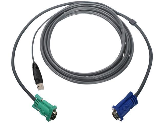 Click here for IOGEAR 10 ft. USB KVM Cable G2L5203U prices