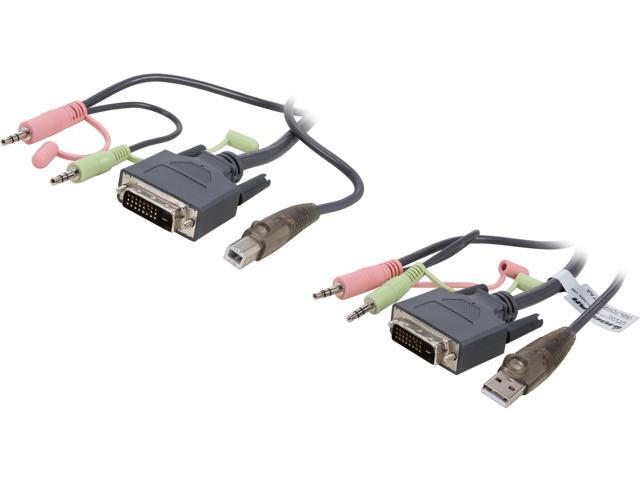 Click here for IOGEAR 6 ft. Dual-Link DVI KVM Cable  with USB and... prices