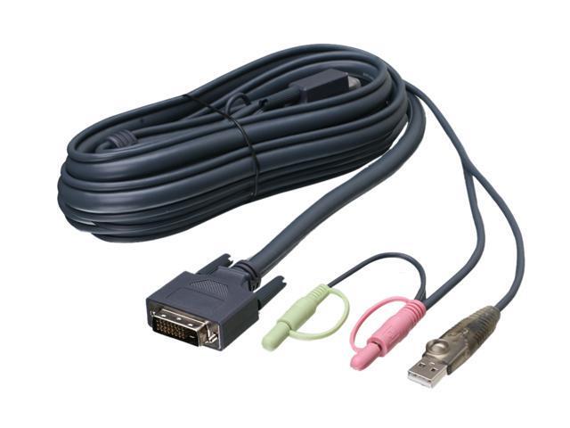 Click here for IOGEAR 10 ft. Dual-Link DVI KVM Cable  USB and Aud... prices