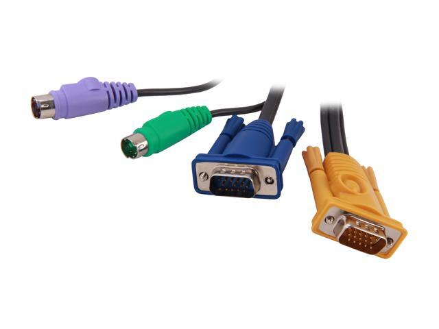 Click here for IOGEAR 6 ft. PS/2 KVM Cable prices