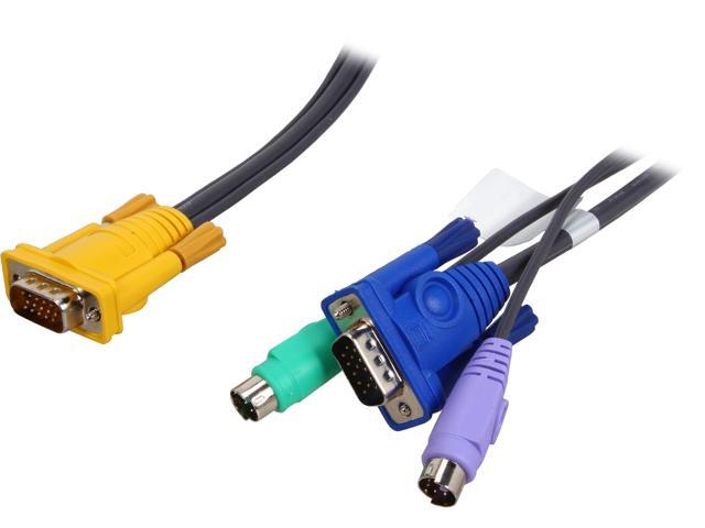 Click here for IOGEAR 10 ft. PS/2 KVM Cable prices