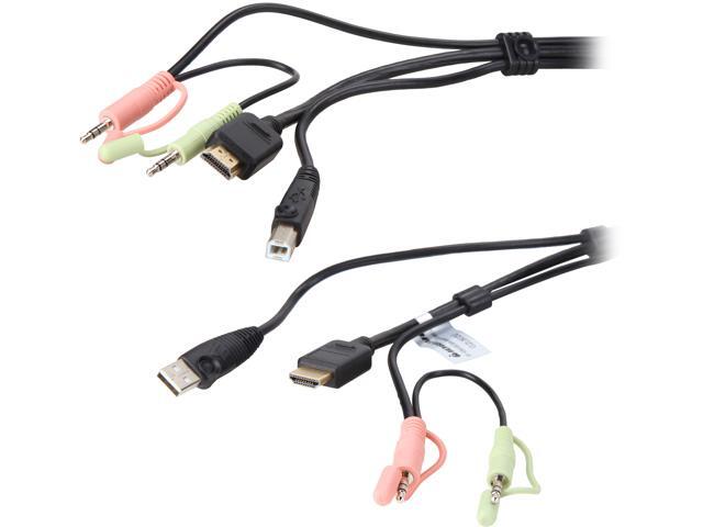 Click here for IOGEAR 6 ft. HDMI KVM Cable with USB and Audio (TA... prices