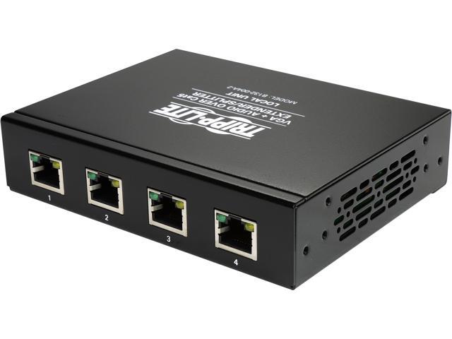 Click here for Tripp Lite B132-004A-2 4-Port VGA + Audio over Cat... prices