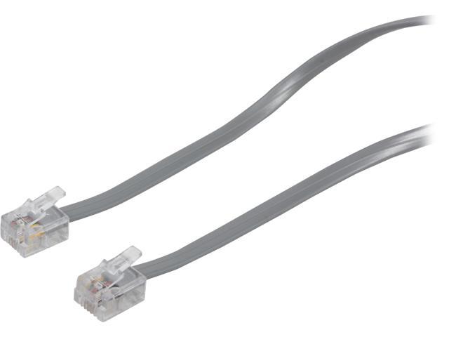 Click here for C2G 09594 RJ11 Modular Telephone Cable  Gray (75 F... prices
