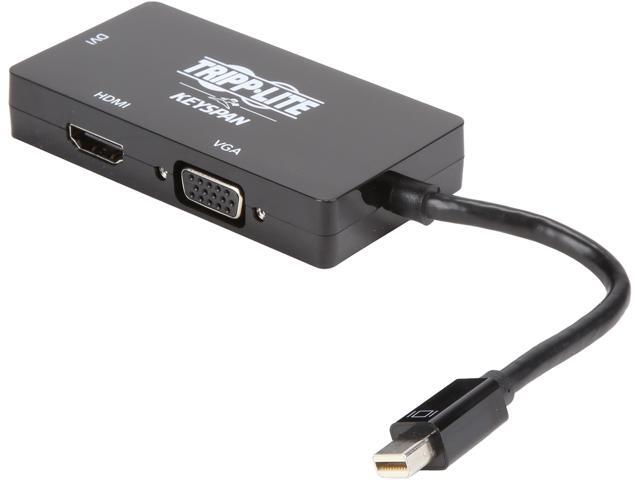 Click here for Tripp Lite Mini DisplayPort 1.2 to VGA/DVI/HDMI Ad... prices