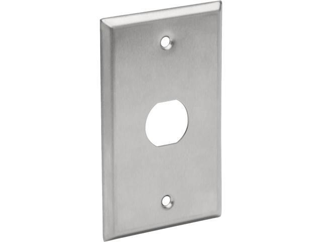 Click here for Tripp Lite RJ45 Bulkhead Wall Plate 1 Cutout Indus... prices