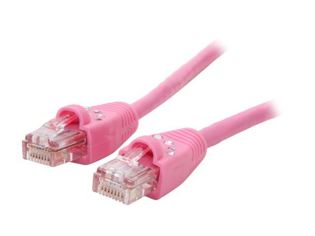 Click here for Cables Unlimited UTP-1450-25P 25 ft. Pink Cat5e Pa... prices