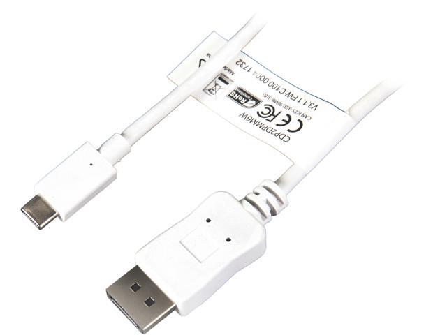 Click here for StarTech. com CDP2DPMM6W 6ft USB C to DisplayPort... prices