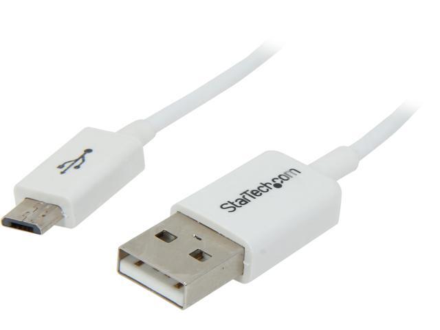 Click here for StarTech USBPAUB1MW 1m White Micro USB Cable - A t... prices