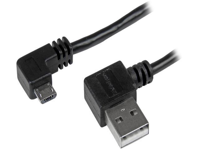 Click here for StarTech. com 2m 6 ft Micro-USB Cable with Right-A... prices