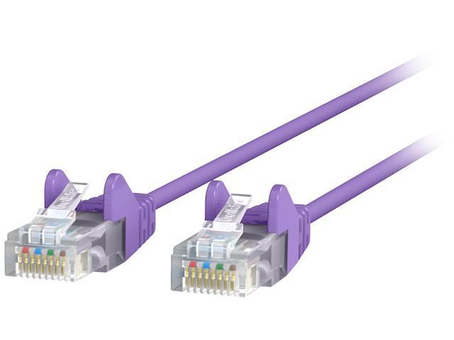 Click here for Belkin CE001B05-PUR-S 5 ft. 28 AWG UTP Snagless Pa... prices