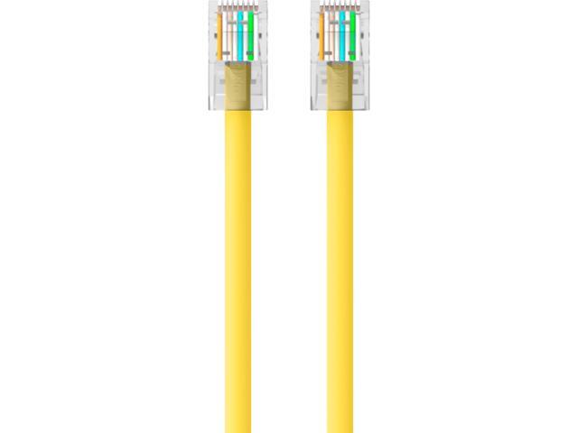Click here for Belkin A3L980-12-YLW-S 12 ft. Snagless UTP RJ45 Pa... prices