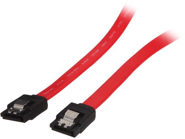 Click here for VCOM VC-SATA39 3.25 ft. SATA II Red Cable with Loc... prices