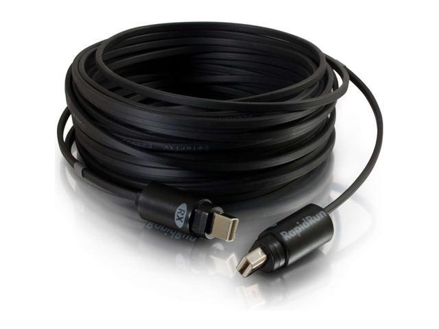 Click here for C2G 60118 35 ft. RapidRun Optical Runner Cable - P... prices