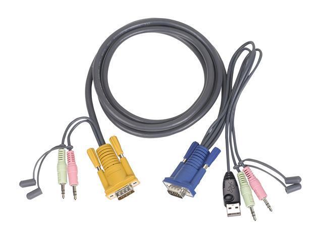 Click here for ATEN 16 ft. USB KVM Cable with Audio prices