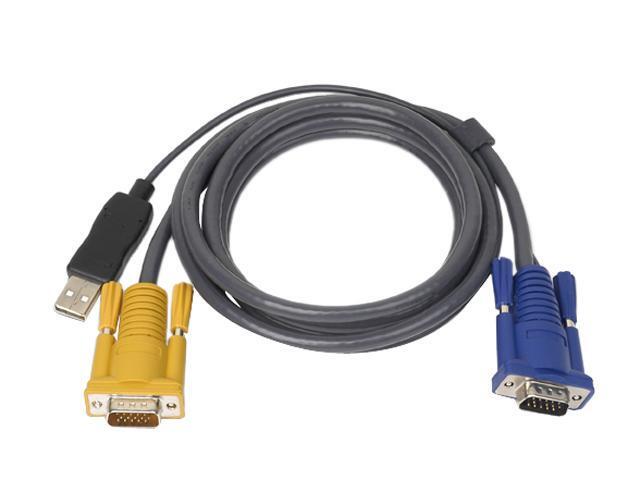 Click here for ATEN 6 ft. PS/2 to USB Intelligent KVM Cable prices