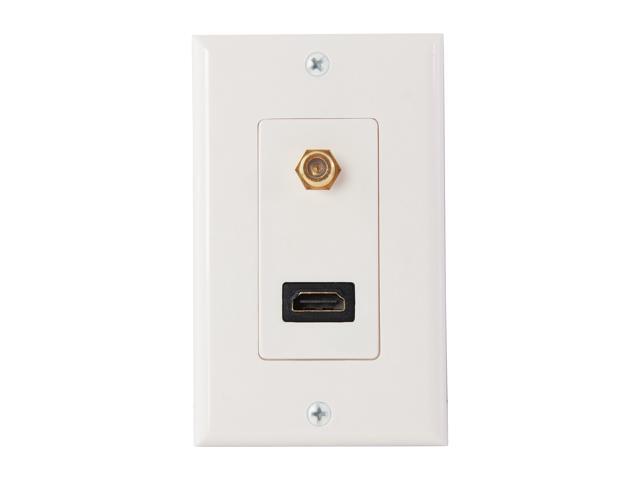 Click here for Nippon Labs WP-HM2-F HDMI Wall Plate with Coaxial... prices
