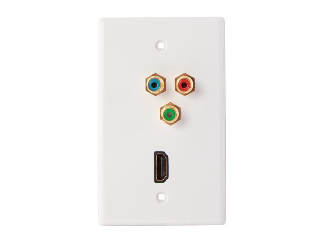 Click here for Nippon Labs WP-HM4-RRGB HDMI Wall Plate with Compo... prices