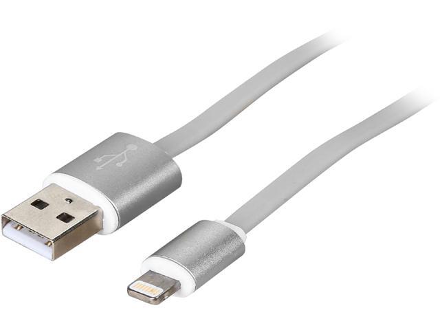 Click here for Nippon Labs USB-LI-6-SL-5P Silver Aluminum MFI Lig... prices