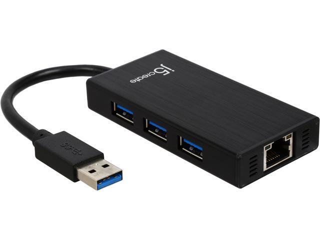 Click here for j5create USB 3.0 Gigabit Ethernet & 3-Port Hub prices