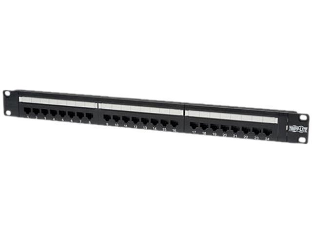 Click here for Tripp Lite 24-Port 1U Rackmount Cat6 110 Patch Pan... prices