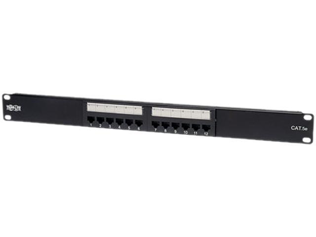 Click here for TRIPP LITE 12-Port Cat5e Patch Panel 568B prices