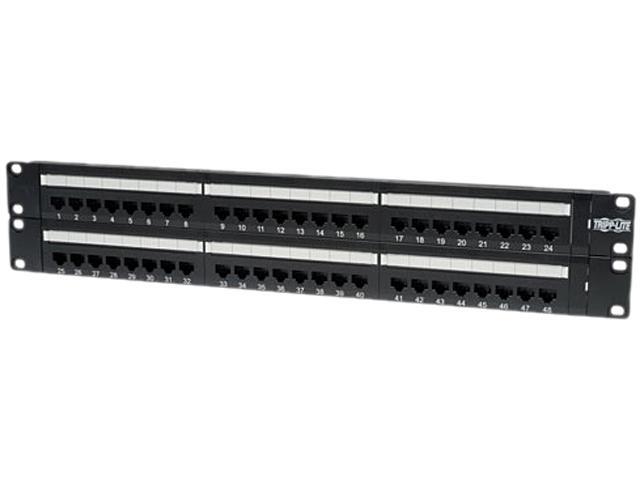 Click here for Tripp Lite 48-Port 2U Rackmount Cat6 110 Patch Pan... prices