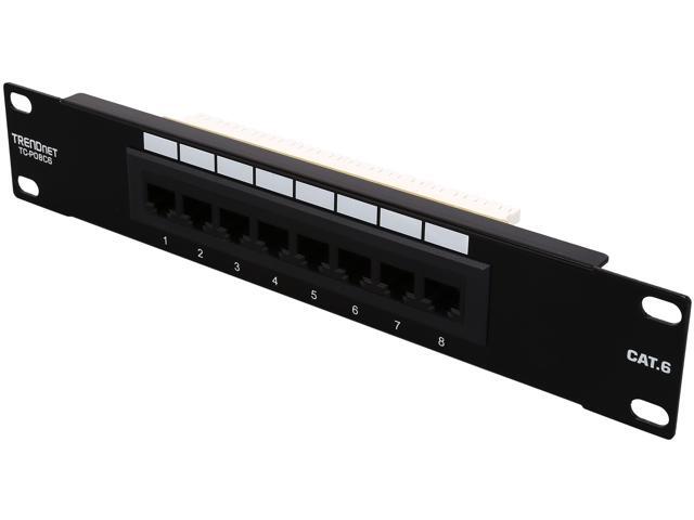 Click here for TRENDnet 8-Port Cat. 6 Unshielded Patch Panel prices