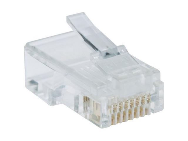 Click here for Tripp Lite N030-100-FL 100-Pack of RJ45 Plugs for... prices