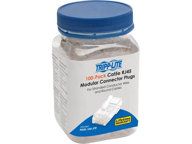 Click here for Tripp Lite RJ45 Modular Connector for Round Strand... prices