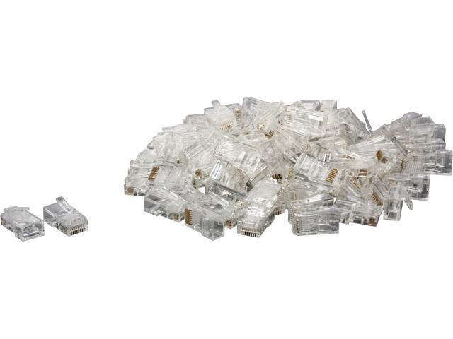 Click here for C2G RJ45 Cat5 8 x 8 Modular Plug for Round Strande... prices