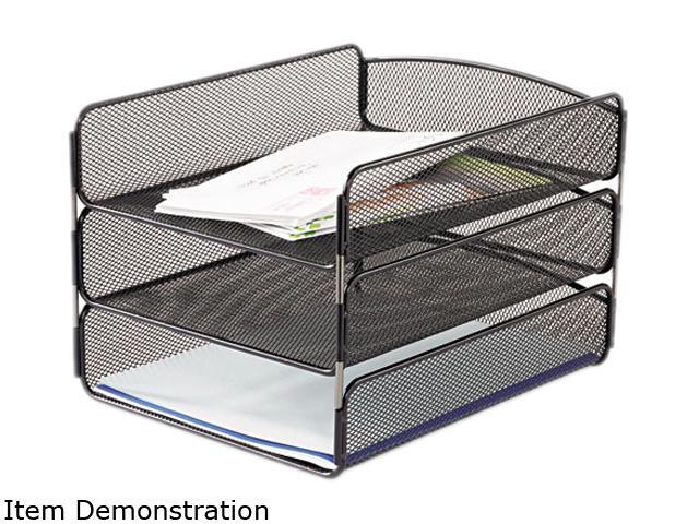 Click here for Safco Desk Tray Three Tiers Steel Mesh Letter Blac... prices