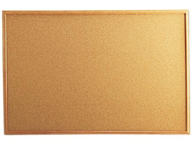 Click here for UNIVERSAL Cork Board with Oak Style Frame 36 x 24... prices