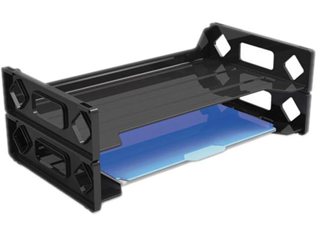 Click here for UNIVERSAL Side Load Legal Desk Tray Two Tier Plast... prices