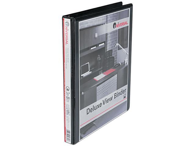 Click here for UNIVERSAL Deluxe Round Ring View Binder 1/2 Capaci... prices