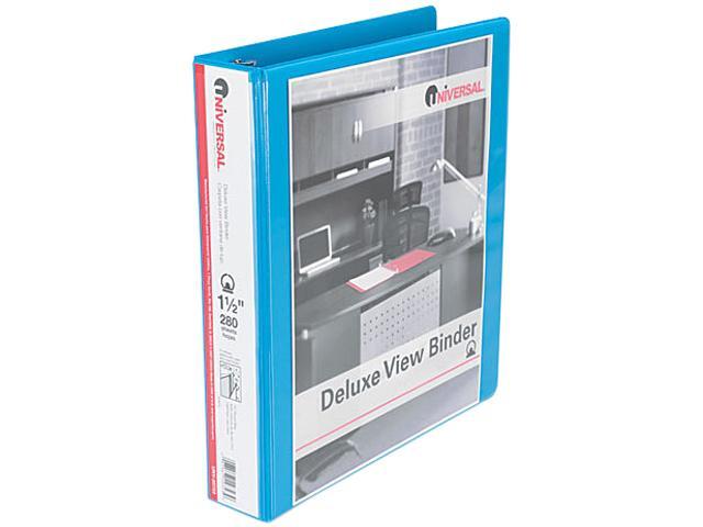 Click here for UNIVERSAL Deluxe Round Ring View Binder 1-1/2 Capa... prices