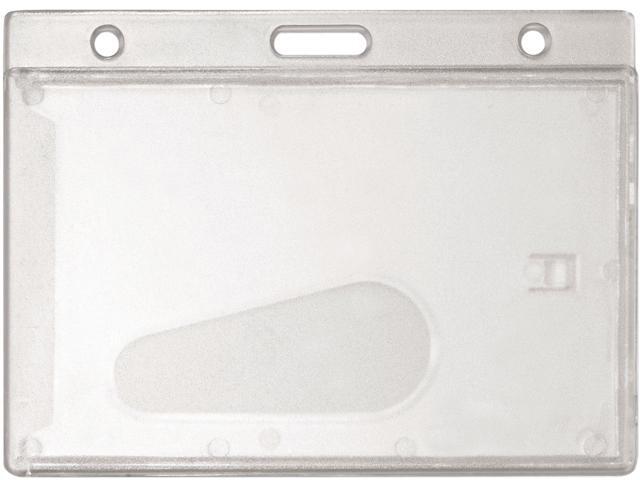Click here for Frosted Rigid Badge Holder  2 1/8 X 3 3/8  Clear... prices