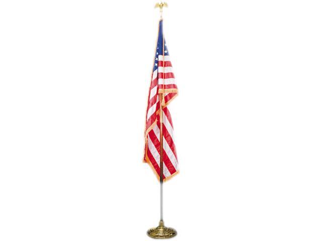 Click here for Deluxe 3 Ft X 5 Ft U. s. Flag  8 Ft Oak Staff  2 G... prices
