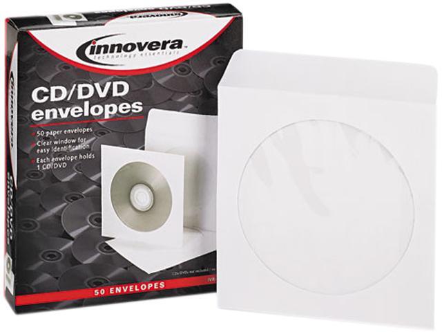 Click here for Innovera Cd/Dvd Envelopes  Clear Window  White  50... prices
