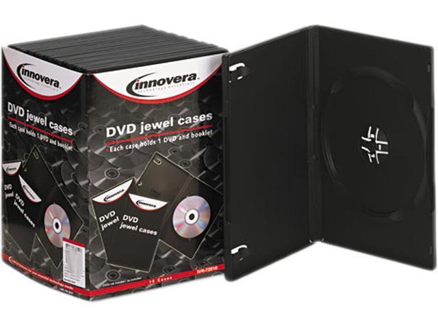 Click here for Innovera 72810 Standard DVD Case  Black  10/Pack prices