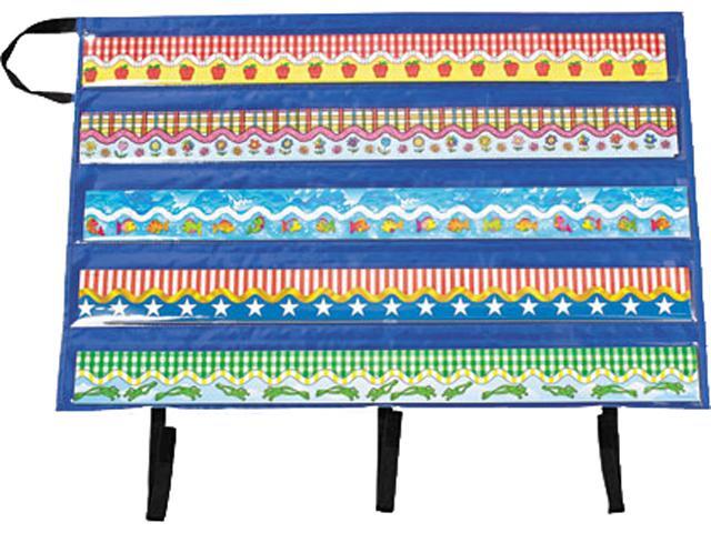 Click here for Border Storage Pocket Chart  Blue/Clear  41 X 24 1... prices