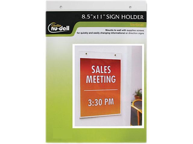 Click here for Clear Plastic Sign Holder  Wall Mount  8 1/2 X 11 prices