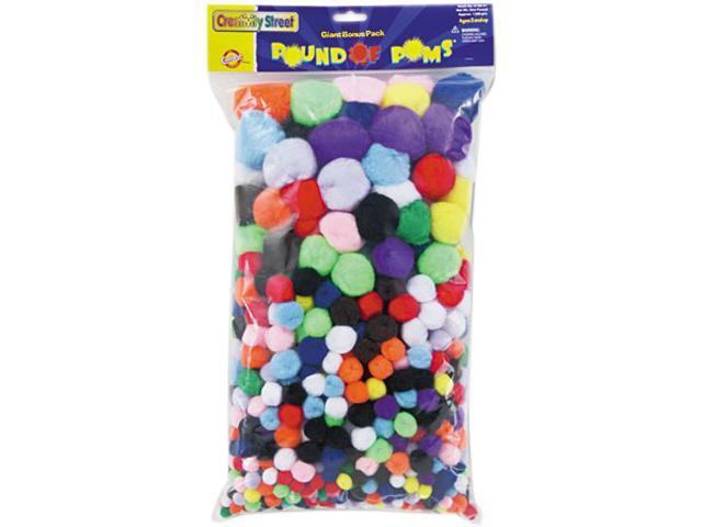 Click here for Pound Of Poms Giant Bonus Pack  Assorted Colors  1... prices