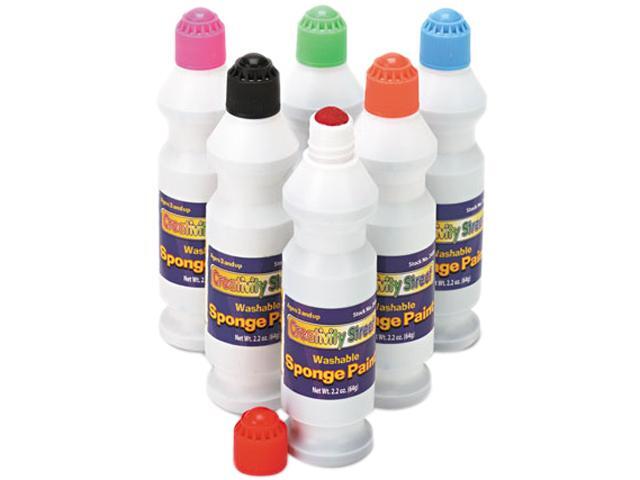 Click here for Sponge Paint Set  6 Assorted Colors  2.2 Oz  6/Set prices