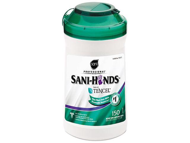 Click here for San-Hands II Sanitizing Wipes  7.75x10.5  White  1... prices