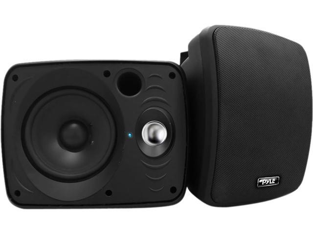Pyle 6.5” Bluetooth Wireless Waterproof Speakers - 800W Max Power  2-Way Full Range Stereo Sound  Marine Grade  Indoor/Outdoor Use - Black