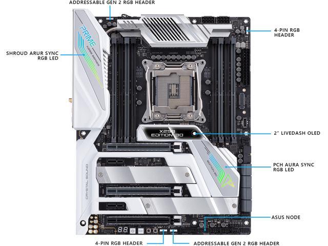 Click here for ASUS Prime X299 Edition 30 LGA 2066 ATX Intel Moth... prices