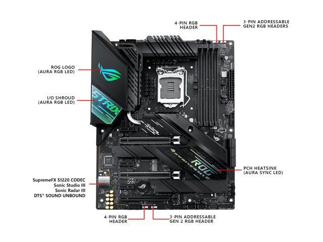 Click here for ASUS ROG STRIX Z490-F GAMING LGA 1200 ATX Intel Mo... prices