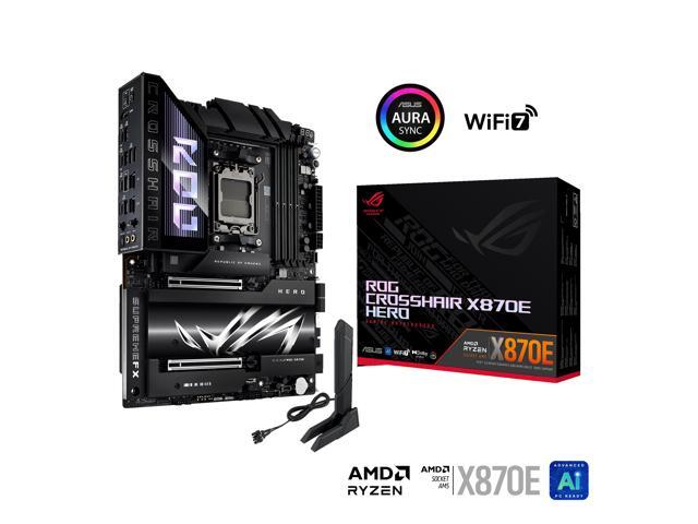 Click here for ASUS ROG CROSSHAIR X870E HERO AMD X870E AM5 ATX mo... prices