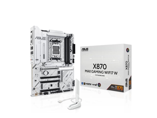 Click here for ASUS X870 MAX GAMING WIFI7 W offers DDR5  PCIe 5.0... prices